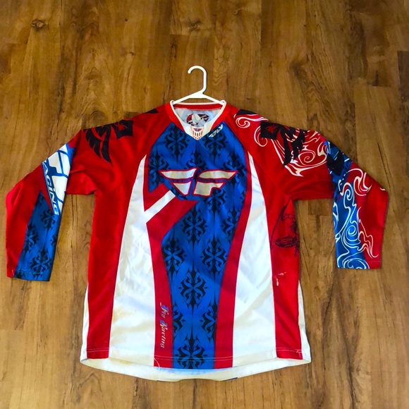 Fly Racing | Shirts | Vintage Mens Fly Racing Motocross Jersey Xl ...